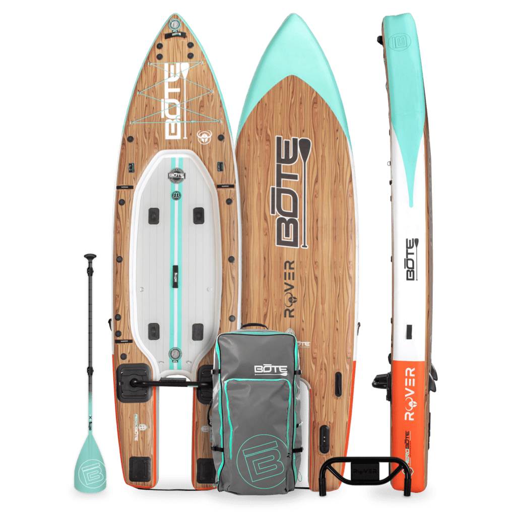 Rover Aero 12′6″ Classic Cypress Inflatable Micro Skiff | Paddle Boards ...